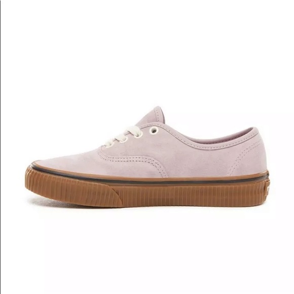 Vans | Shoes | Vans Authentic Suede Violet Embos Gum Sneaker Shoe ...